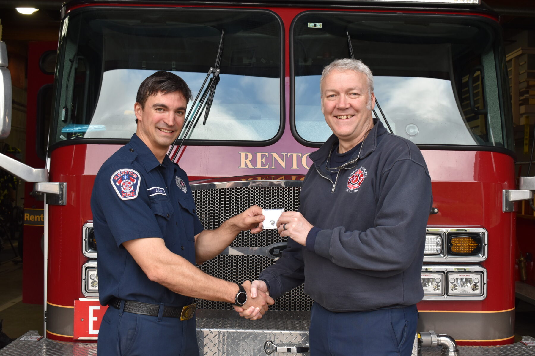 Renton Firefighters Welcome Newest Community Members to the World ...