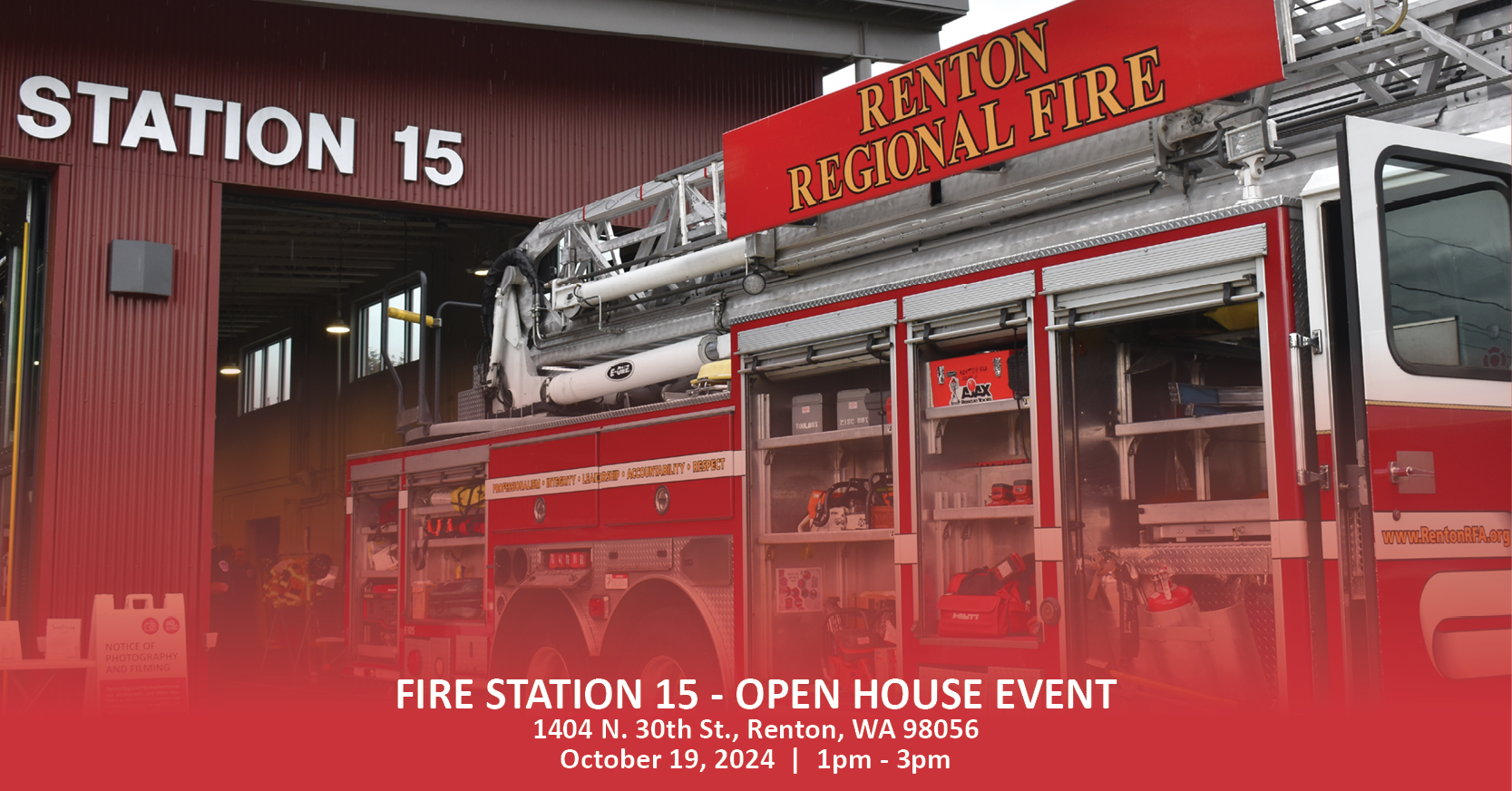 Station 15 Open House Event – Renton Regional Fire Authority